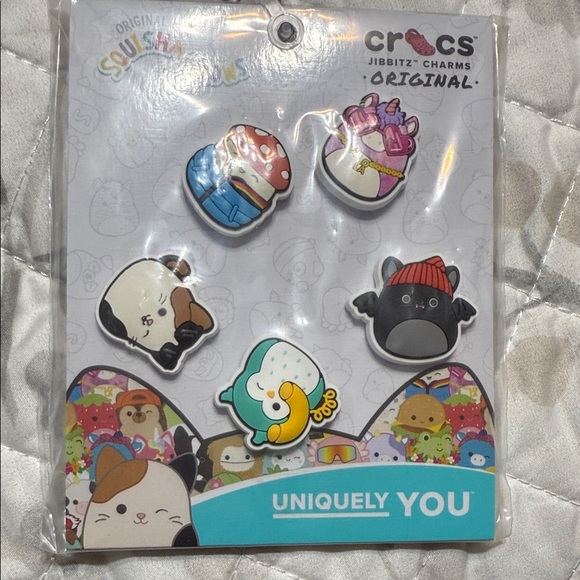 CROCS | Accessories | Crocs Jibbitz Charms Squishmallows Set Red Blue ...